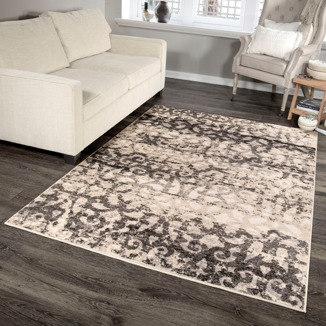 Palmetto Living by Orian Illusions Buxtonbliss Lambswool Area Rug, 6'7 ...