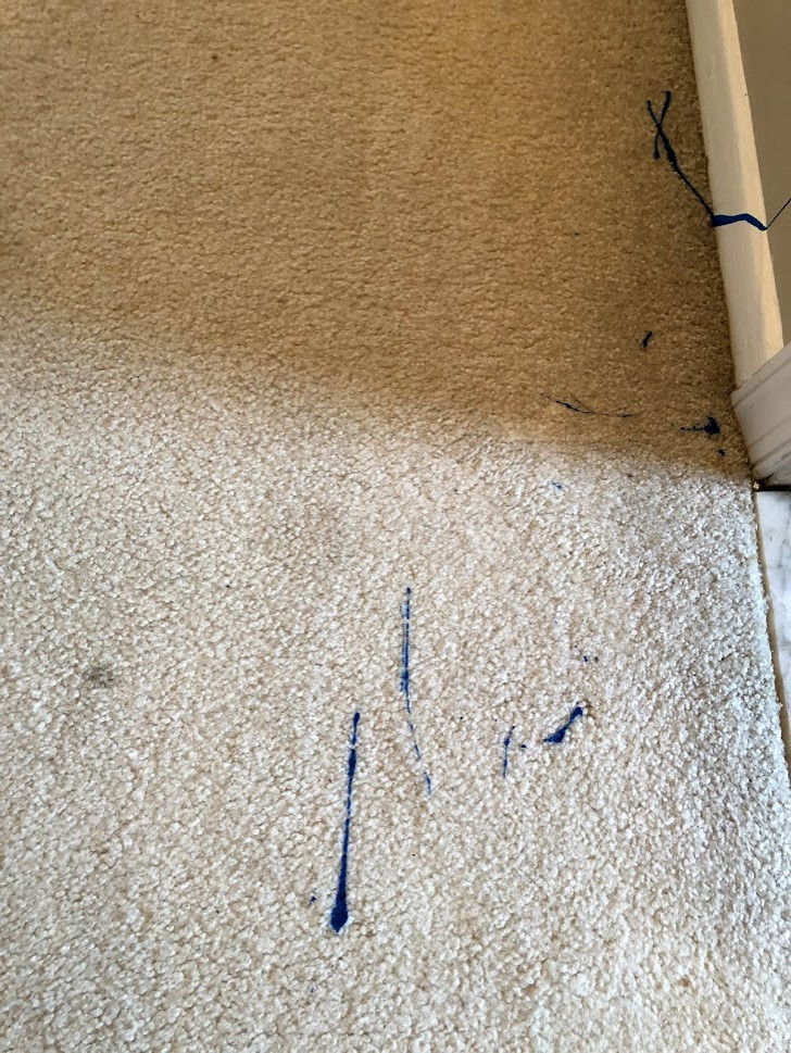 HVAC install gone wrong -help getting out of carpet?