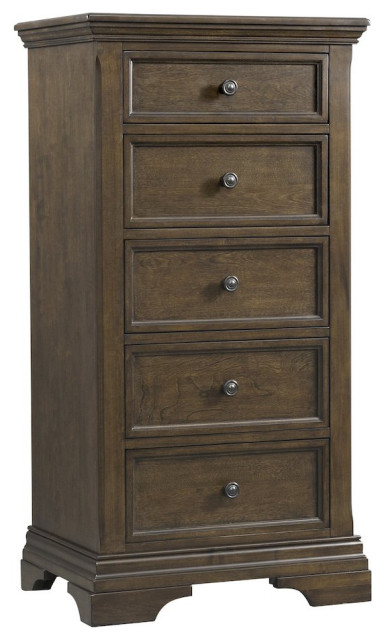 Westwood Design Olivia Traditional Wood Pier Chest in Rosewood Brown ...