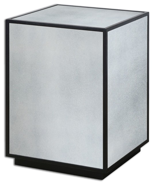 Uttermost Matty Mirrored Side Table - Contemporary - Side Tables And End Tables - by GwG Outlet ...