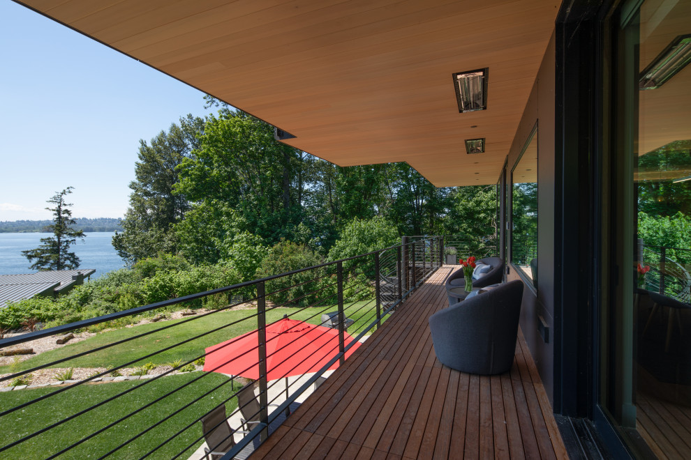 Wingspan - Contemporary - Balcony - Seattle - by Rhodes Architecture ...