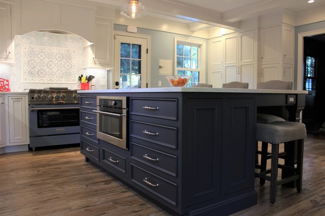 Periwinkle Blues - Traditional - Kitchen - Other - by Kitchens by ...