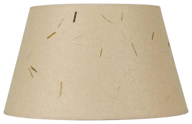 Round Hardback Rice Paper Shade, 20" Tall - Transitional - Lamp Shades ...