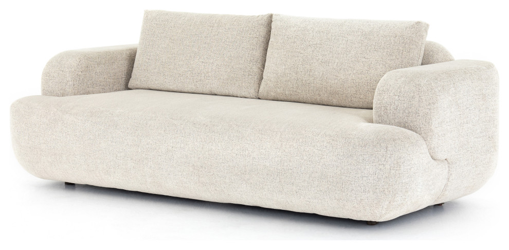 Benito Sofa, 90", Plushtone Linen - Transitional - Sofas - by Four ...