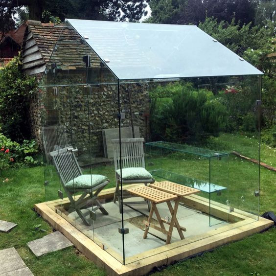 Glass Garden Structures - Contemporary - Landscape - Other - by Pure ...