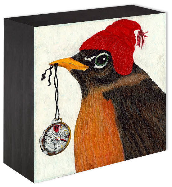 "Grafton" Wood Panel Print - Contemporary - Prints And Posters - by ...