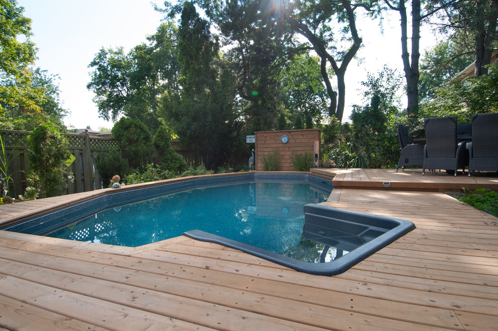 Onground Pool Builds - Craftsman - Pool - Toronto - by Pioneer Family ...