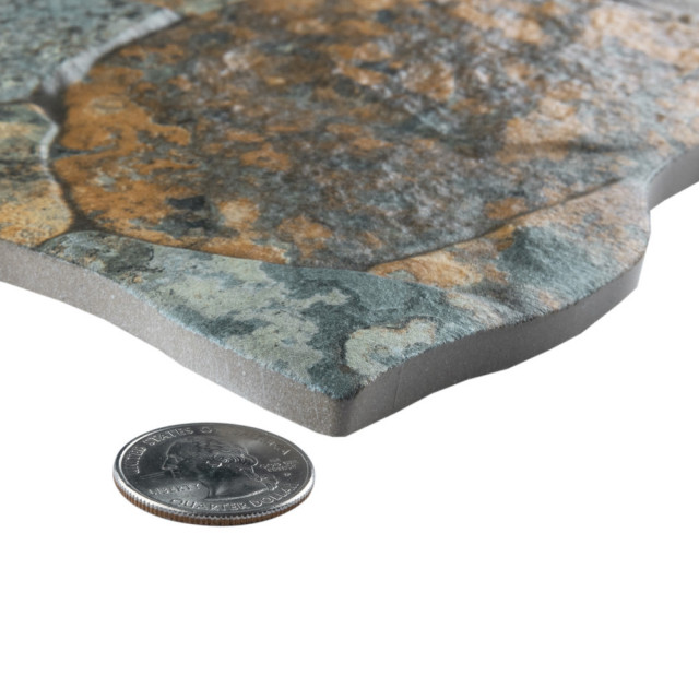 Caldera Vulcano Ash Porcelain Floor and Wall Tile - Contemporary - Wall ...