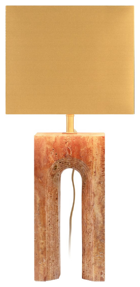 Yellow Shade Table Lamp | Versmissen Reso - Contemporary - Table Lamps ...