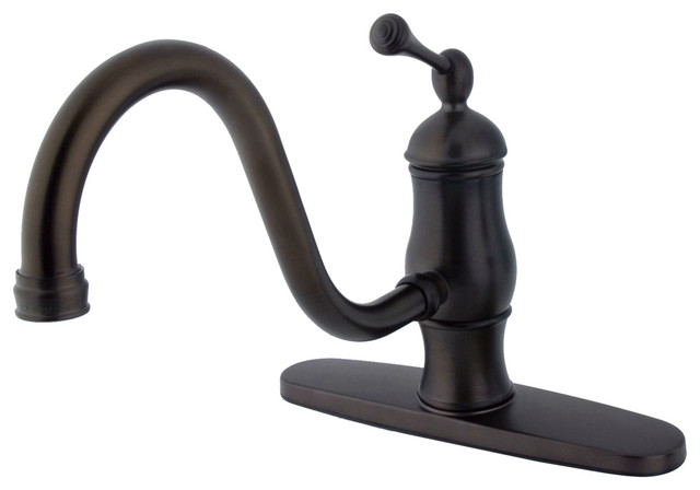 Heritage Single Handle 8" Centerset Kitchen Faucet - Traditional ...