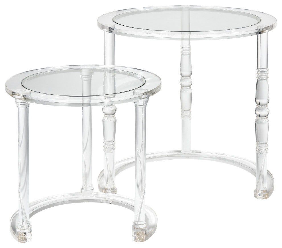 Jacobs Nesting Tables Set of 2 - Contemporary - Coffee Table Sets - by ...