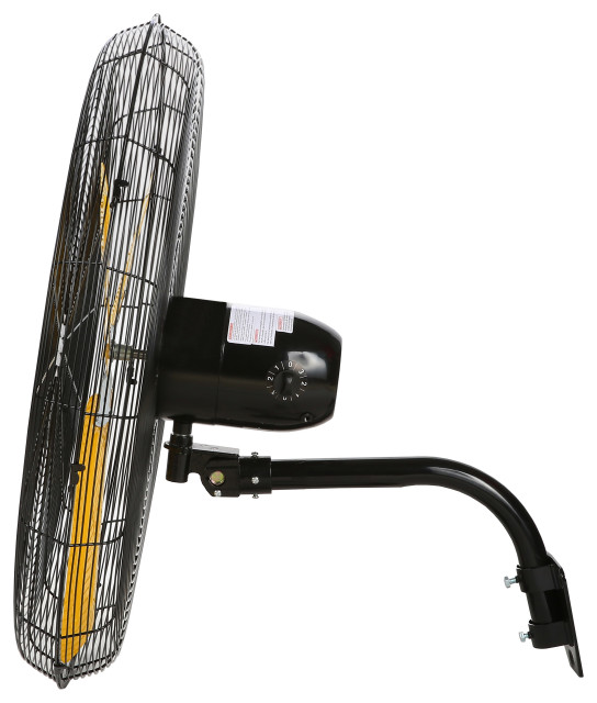 MASTER 24" High Velocity Oscillating Wall Mount Fan - Industrial ...