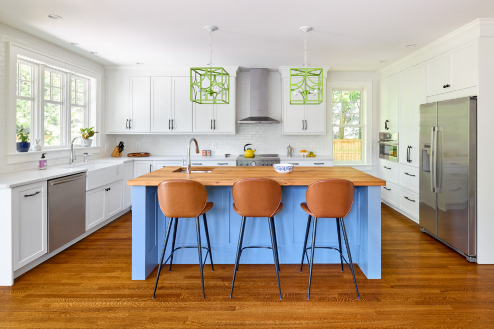 Colonial Revival Addition - Transitional - Kitchen - Philadelphia - by ...
