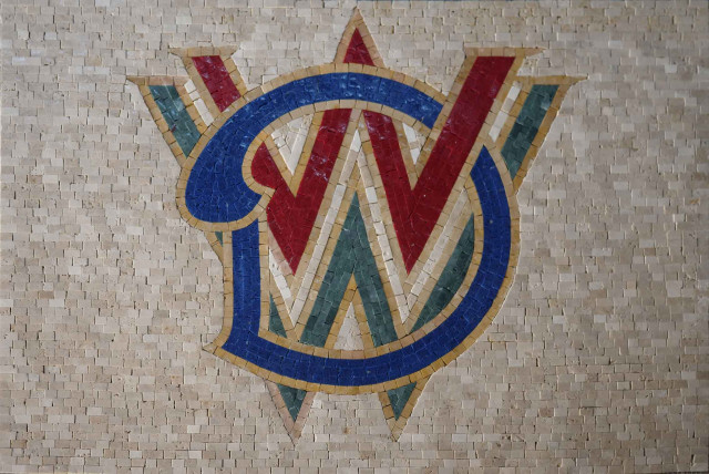 WDD Logo - Marble Mosaic Art, 79" x 55" - Contemporary - Tile Murals ...