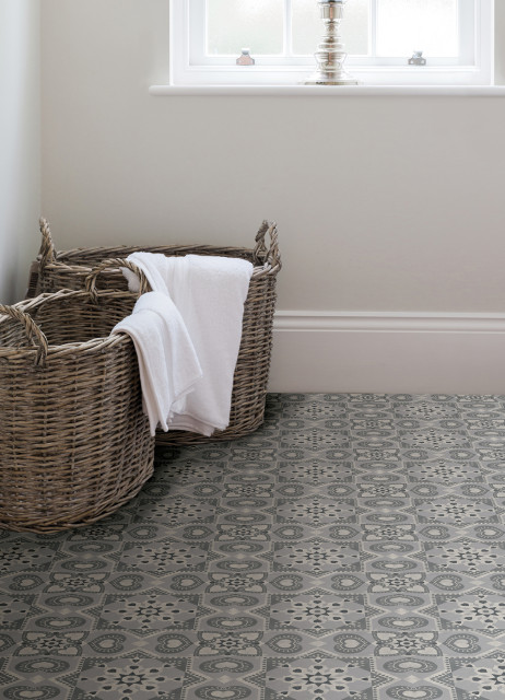Whitney Peel & Stick Floor Tiles, Swatch - Contemporary - Tile - by ...
