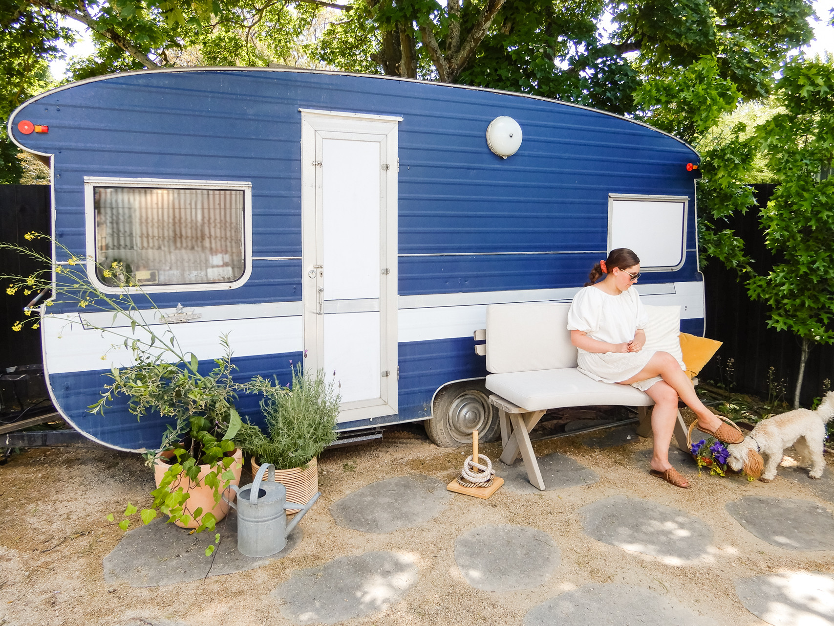 Before & After: A '70s Vintage Caravan Gets a Delightful New Look ...