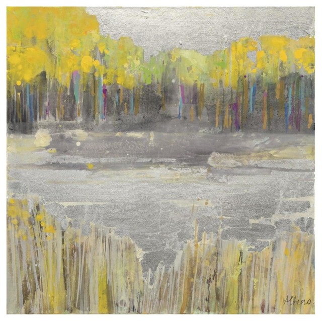 "Silver Landscape" Digital Paper Print by Albena Hristova, 20"x20", 26 ...