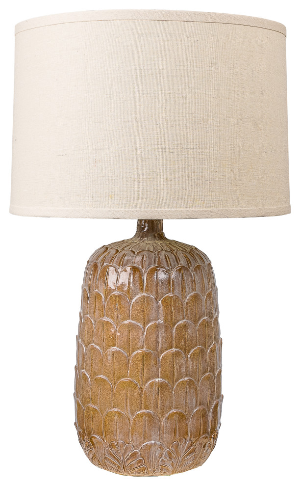 25"H Hydrocal Table Lamp - Transitional - Table Lamps - by Anthony ...