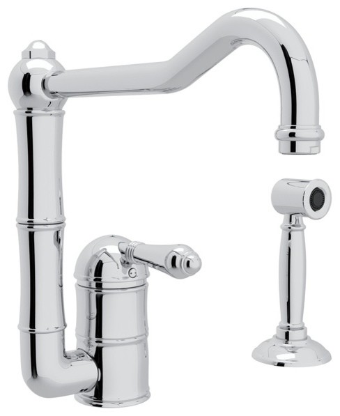 Rohl Italian Kitchen Acqui Single-Lever Handle Standard Kitchen Faucet ...