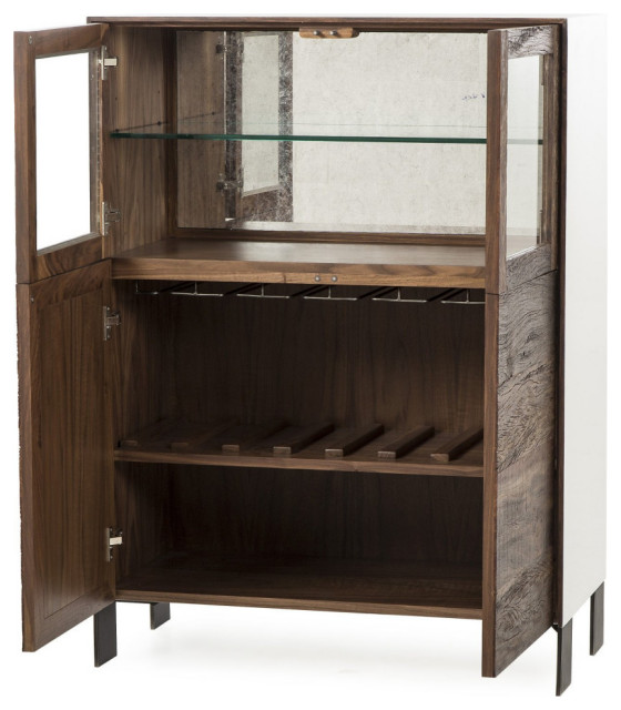 Sarah Bar Cabinet - Rustic - China Cabinets And Hutches - by AED Luxury ...