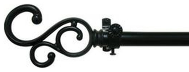 Traditional Elegance Decorative Rod & Finial Trellis 28-48", 28", 48 ...