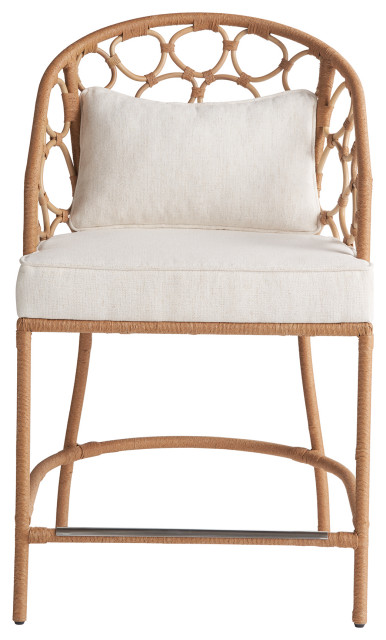 The Coastal Living Weekender Pebble Counter Chair - Beach Style - Bar ...