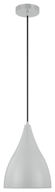 Oden LED Pendant, Matte Grey - Modern - Pendant Lighting - by Lampclick ...