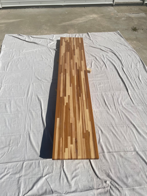 Custom Edge Grain Butcher Block Table Top, Island Top, Workbench, Desk ...