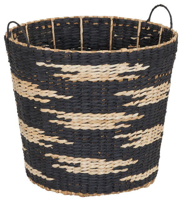 Tapered Woven Basket - Tropical - Baskets - by Household Essentials | Houzz
