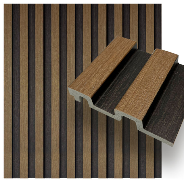 Waterproof Slat Panel, Sample - Contemporary - Wall Panels - by Euro ...