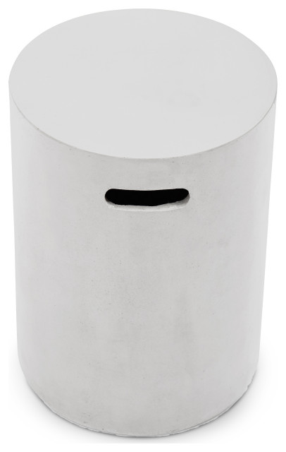 Cylinder Stool - Contemporary - Accent And Garden Stools - by Urbia | Houzz