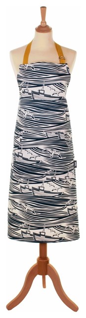 Mini Moderns Whitby Cotton Apron - Beach Style - Aprons - by Ulster ...