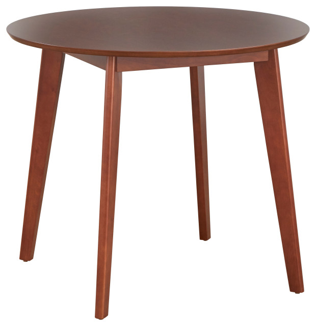 Tania Dining Table, Walnut - Midcentury - Dining Tables - by The ...