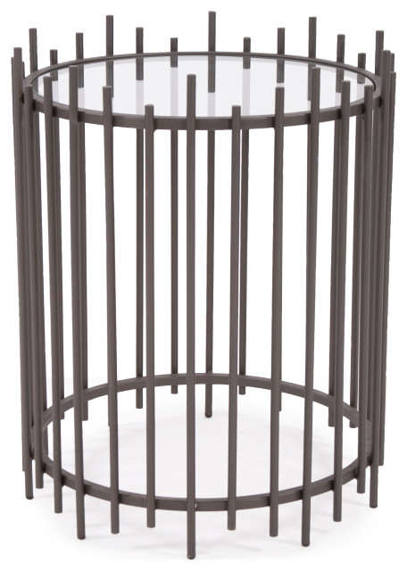 Iron Rod Side Table - Transitional - Side Tables And End Tables - by ...