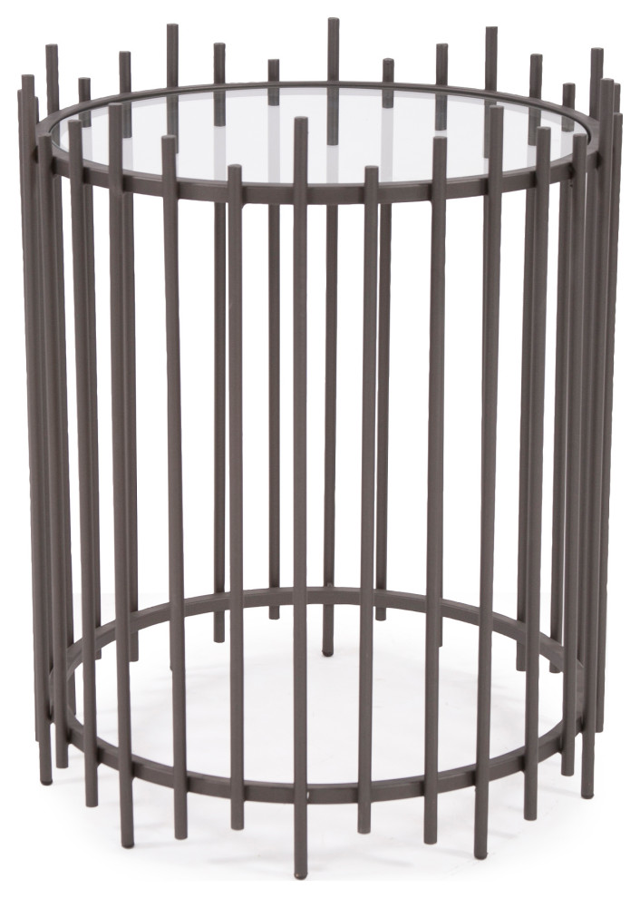 Iron Rod Side Table - Transitional - Side Tables And End Tables - by ...