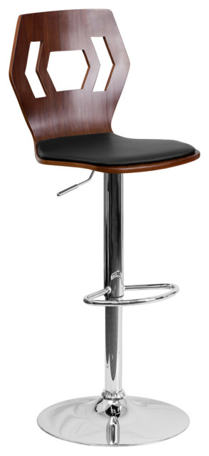 Adjustable Bar Stool | Counter Height Wood Bar Stoolï¿½with Back ...