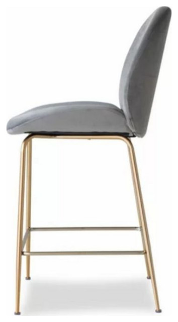 Lotus Stool-Grey - Midcentury - Bar Stools And Counter Stools - by ...