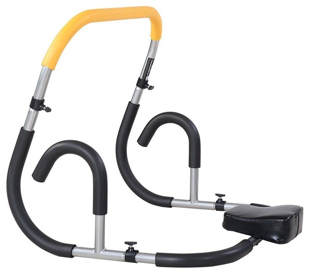 Costway Ab Fitness Crunch Abdominal Exercise Machine Glider Roller ...