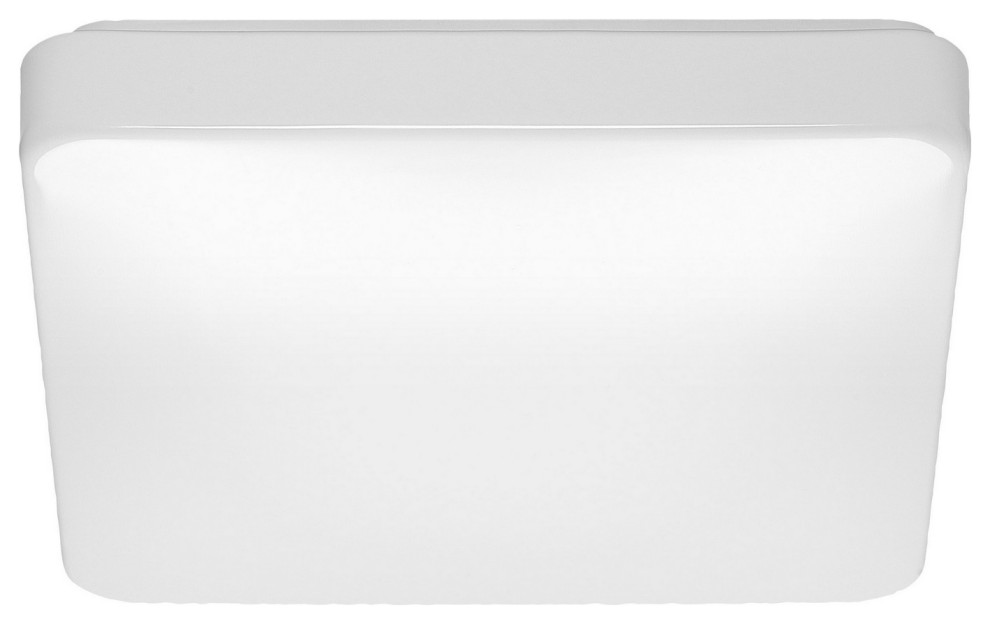 LED Flush Mount in White - Transitional - Flush-mount Ceiling Lighting ...