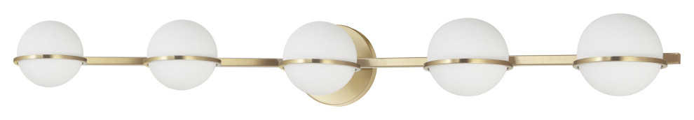 5 Light Halogen Vanity - Contemporary - Bathroom Vanity Lighting - by ...