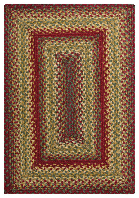 Homespice Decor Cider Barn Jute Braided Rug (Rectangle), 4' x 6 ...