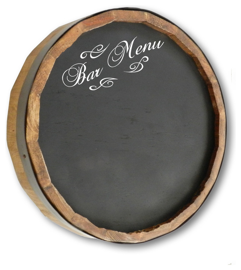 1000 Oaks Barrel Co. Bar Menu Sign - Traditional - Bulletin Boards And ...