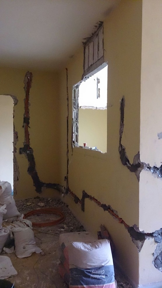 Internal window between two rooms. | Houzz UK