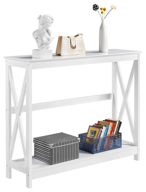Modern 2-Tier Entryway Table - Transitional - Console Tables - by ...