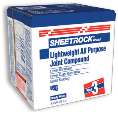 Sheetrock 383640 Plus-3 Lightweight All-purpose Joint Compound,3.5 Gal ...