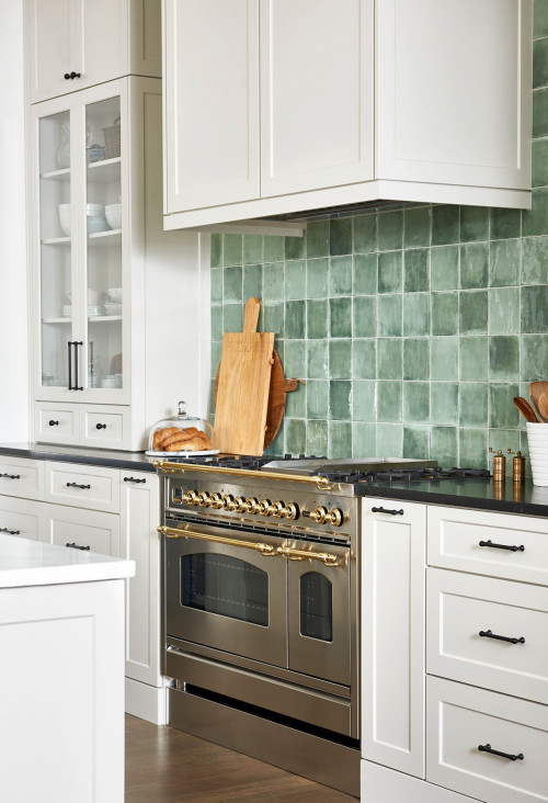 Cocina de transición: Experimente el efecto de los azulejos Zellige ...