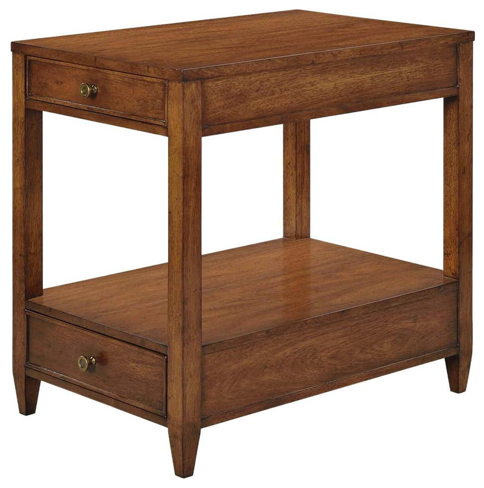 Classic Narrow Side Table - Transitional - Side Tables And End Tables ...