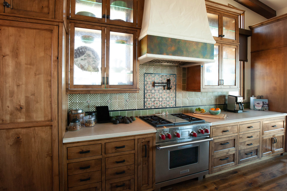 Rustic Ranch Homes by Maraya Interior Design - Rustic - Kitchen - Los ...