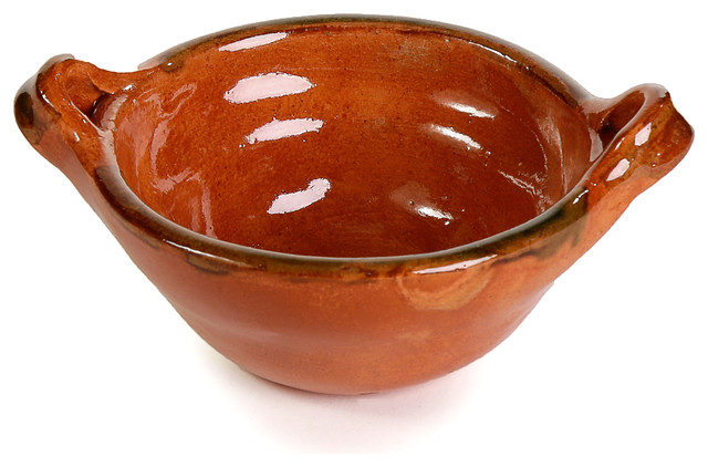 Ancient Cookware, Mexican Clay Tiny Unlidded Cazuela, 6 Ounces - Traditional - Serving Dishes ...