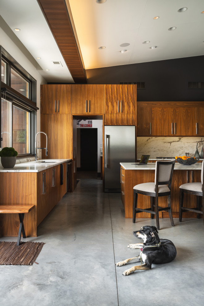 South Stilwell - Midcentury - Kitchen - Kansas City - by R Designs, LLC ...